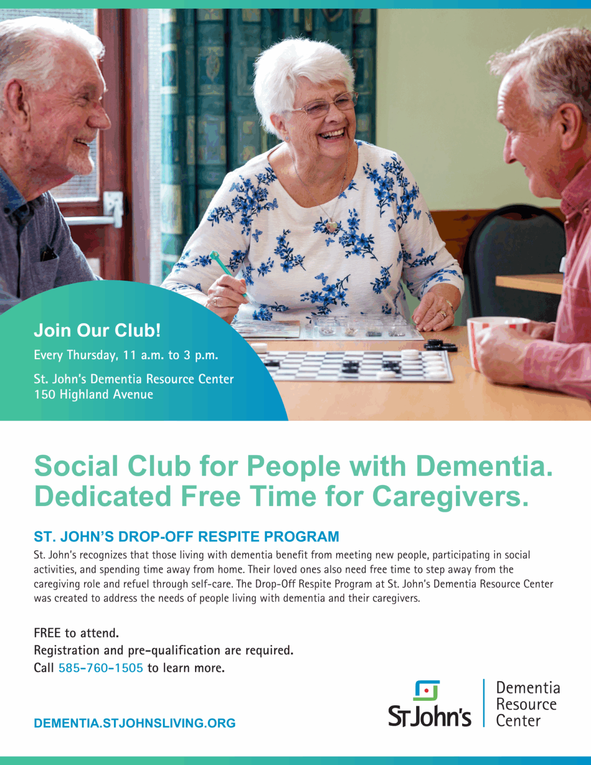 St. John's Dementia Respite Day Program - Dementia Resource Center